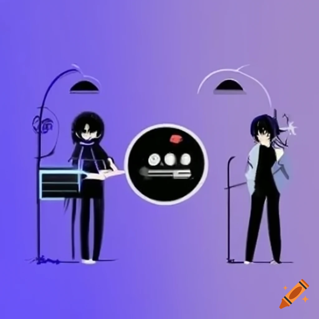 Voice chat interface concept on Craiyon