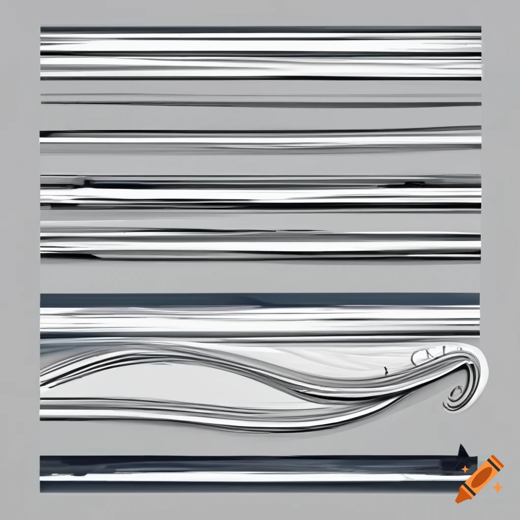 engraved stainless steel cladding with geometric shapes on Craiyon