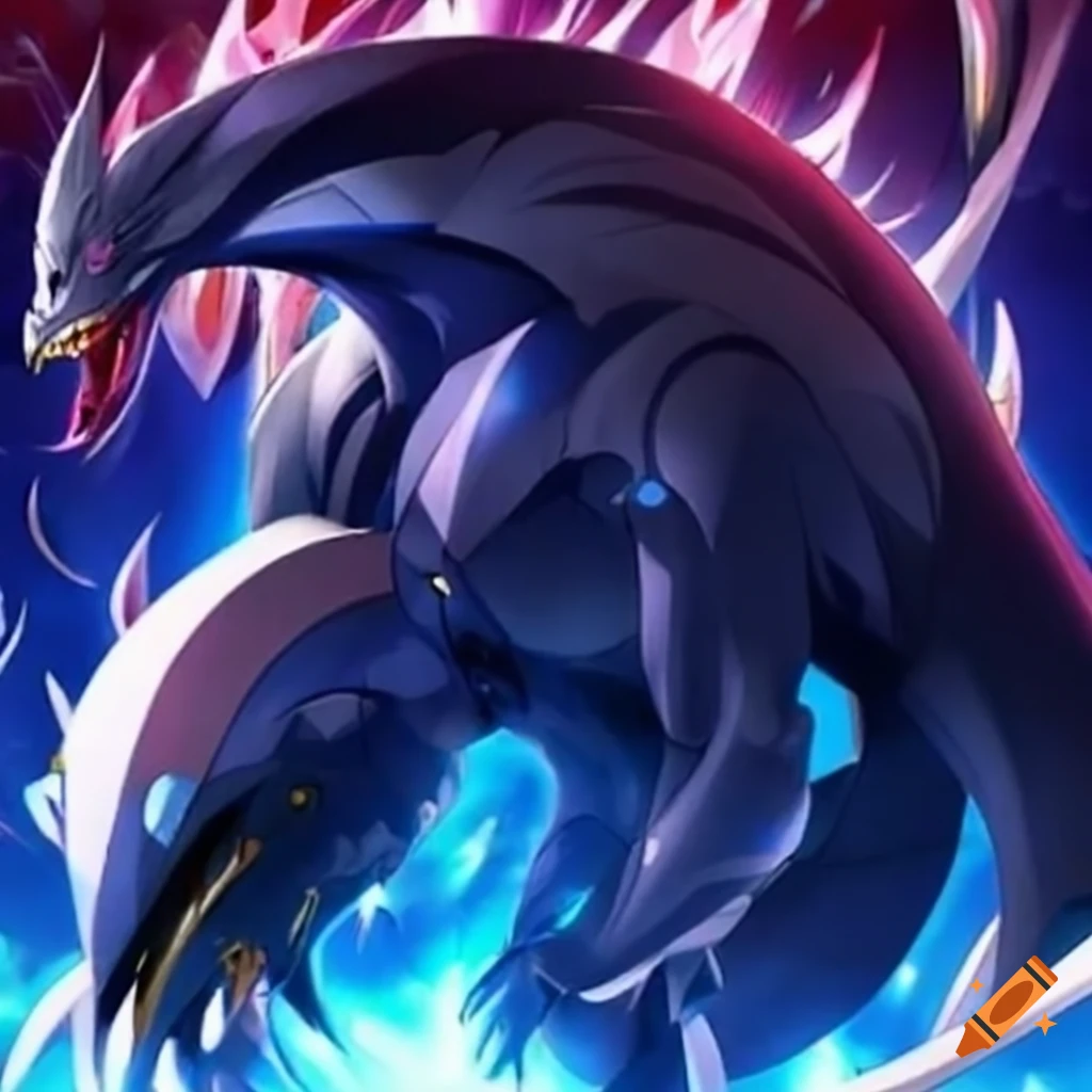 Demonic armored pokemon knights in battle mode with moon background on ...