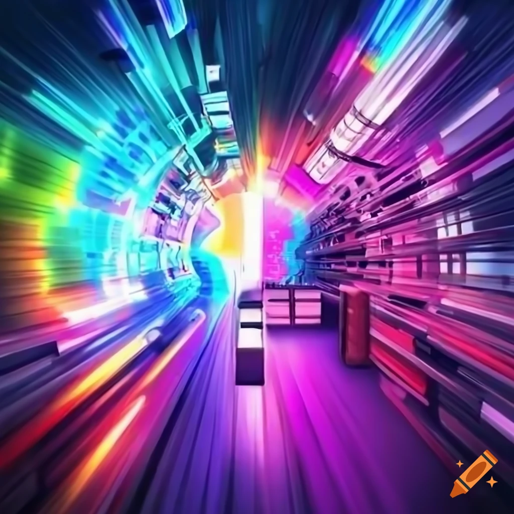Ultra realistic depiction of tcp ip network connections