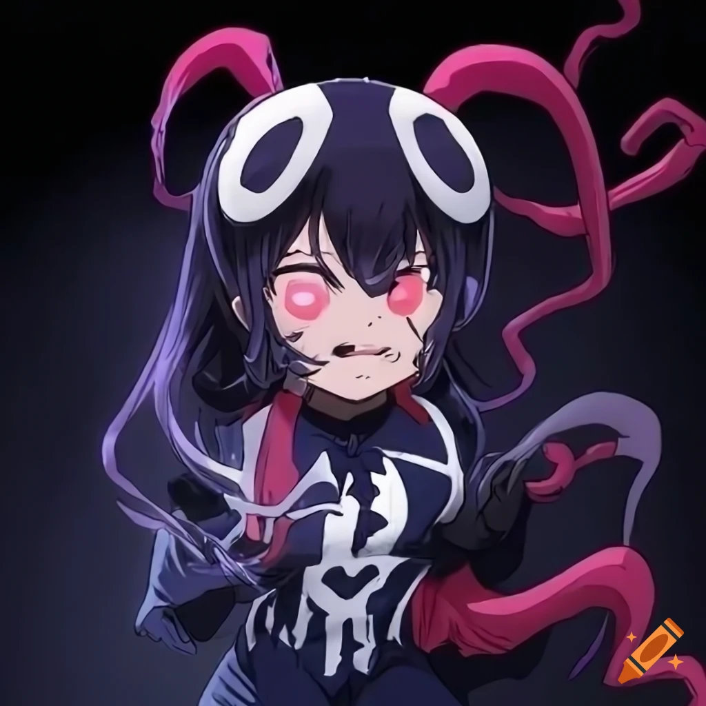 Yu-gi-oh! toon venom character on Craiyon