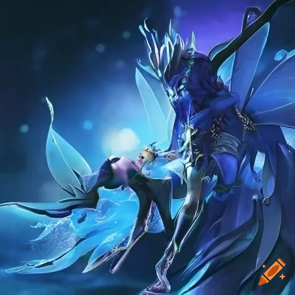 Illustration of a fairy king