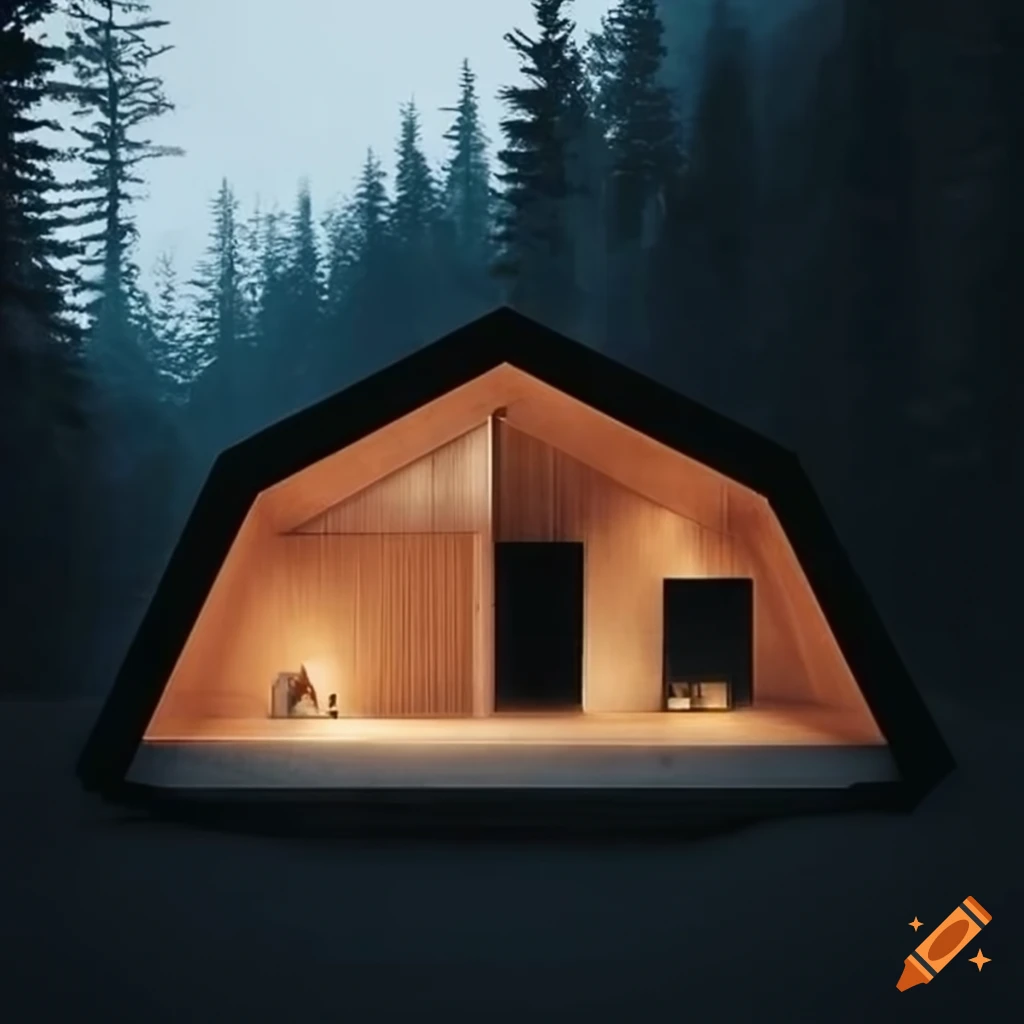 Minimalist cabin design