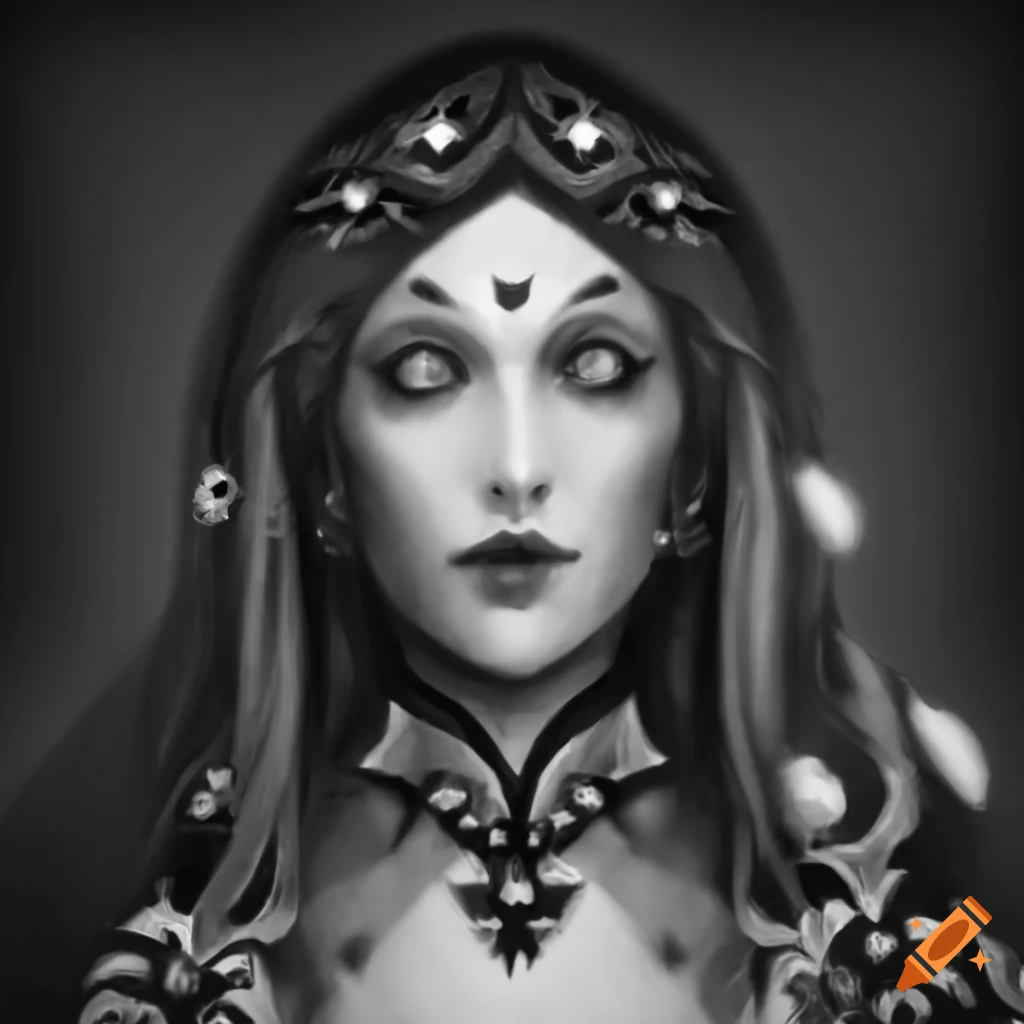 Image of a character's transformation in a fantasy setting on Craiyon