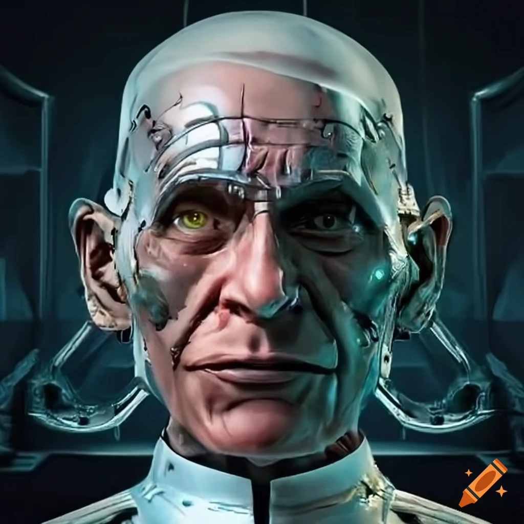Portrait of the ultimate science fiction hero on Craiyon
