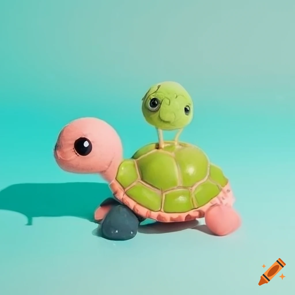 Pastel Turtle Toy On Craiyon