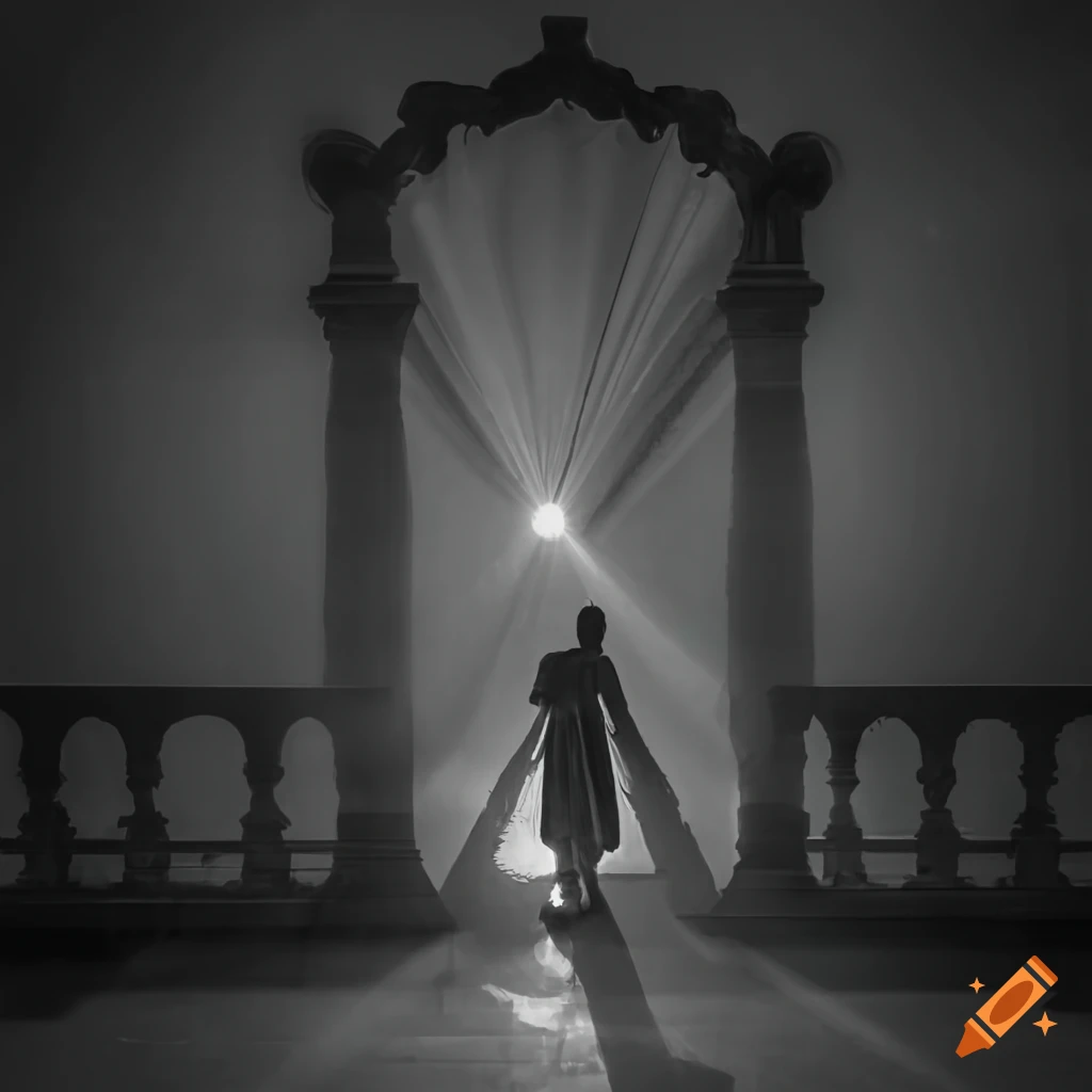 Artwork of the god of shadows on Craiyon