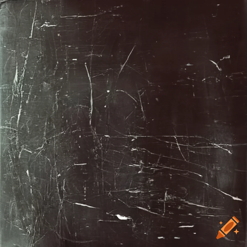 Grainy and scratched old photo on canvas on Craiyon