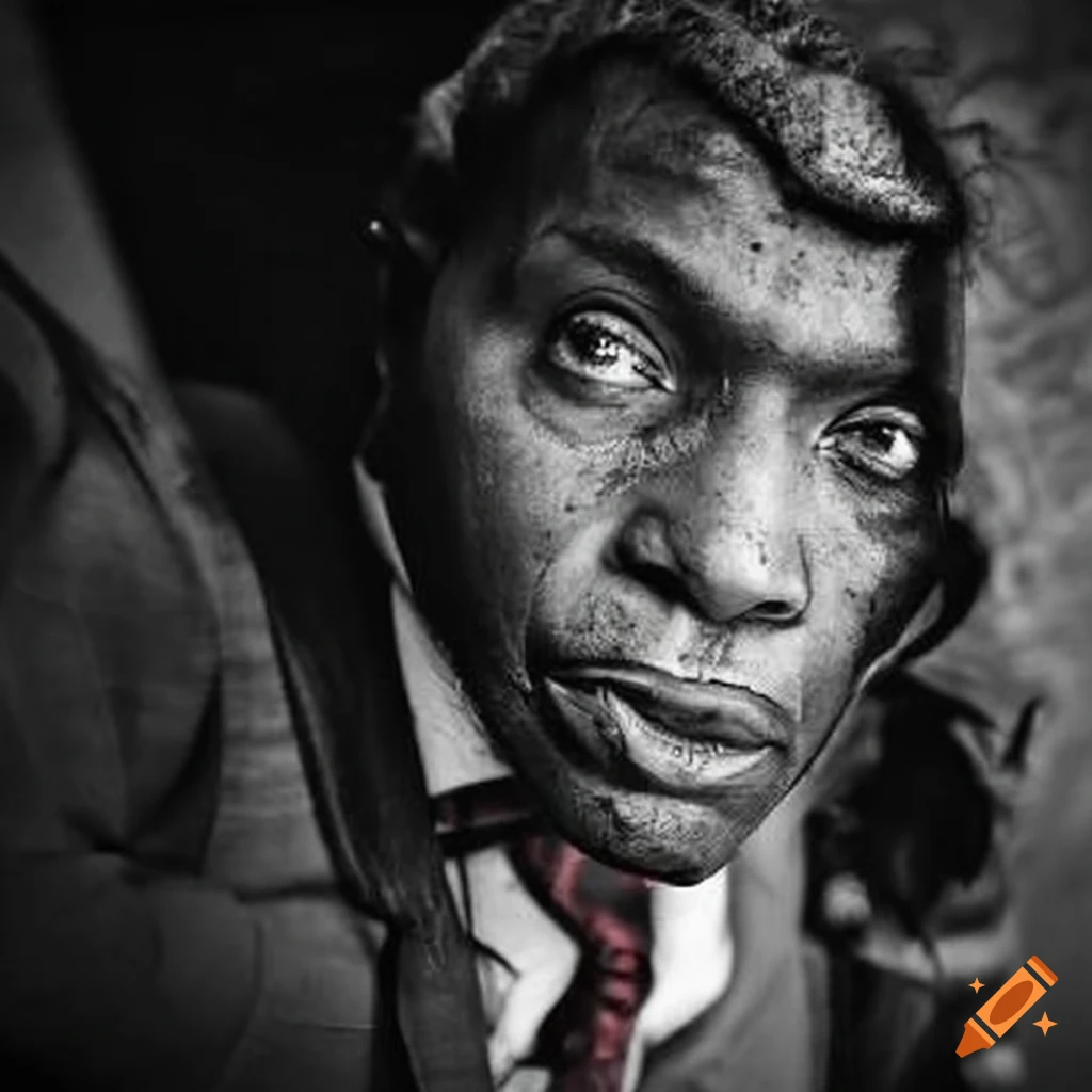 Image of battling menacing mobs on Craiyon