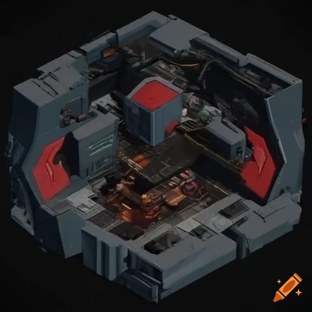 Vents, grids, and holes for futuristic machinery and vehicles on Craiyon