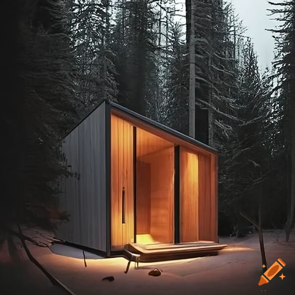 Minimalist cabin design