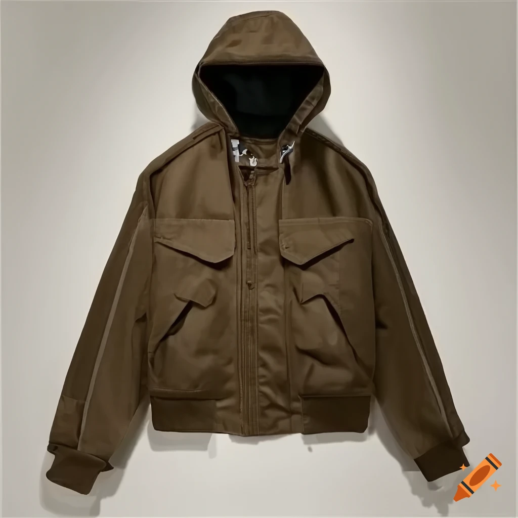 Unbleached cotton twill tape jacket by raf simons