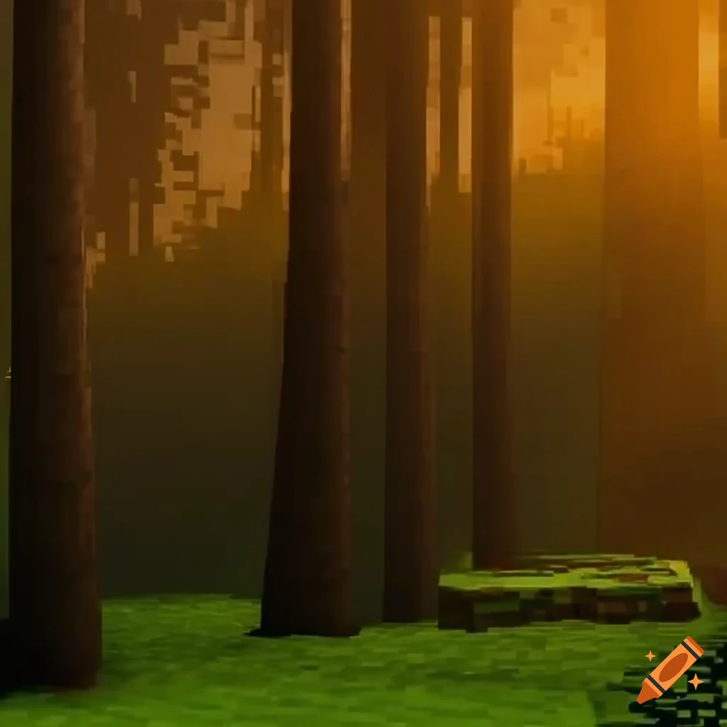 Minecraft logo on Craiyon