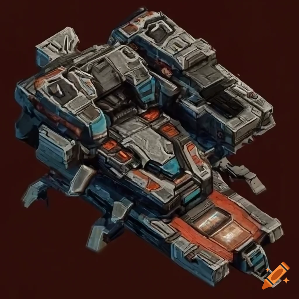 Collage of various game and sci-fi elements on Craiyon