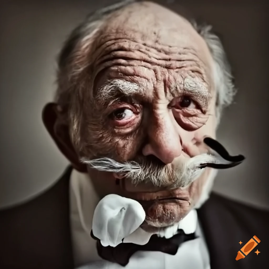 Hand puppet portrayal of king charles iii on Craiyon