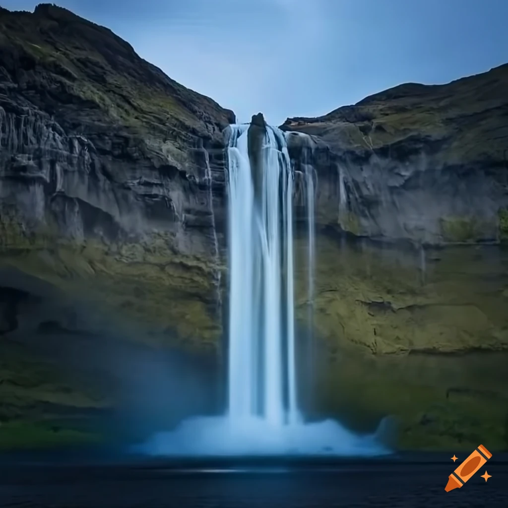 Seljalandsfoss waterfall in iceland