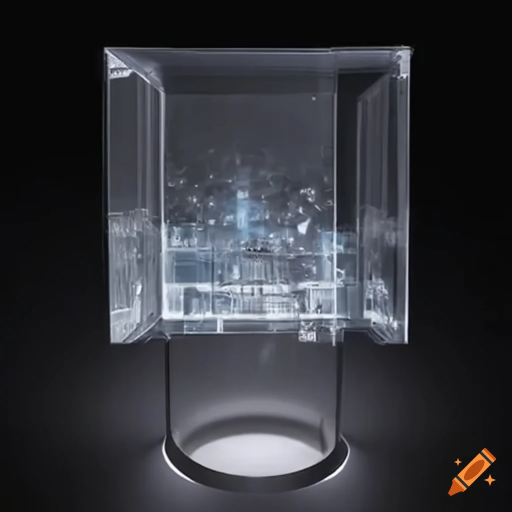 Impressive transparent 3d video display