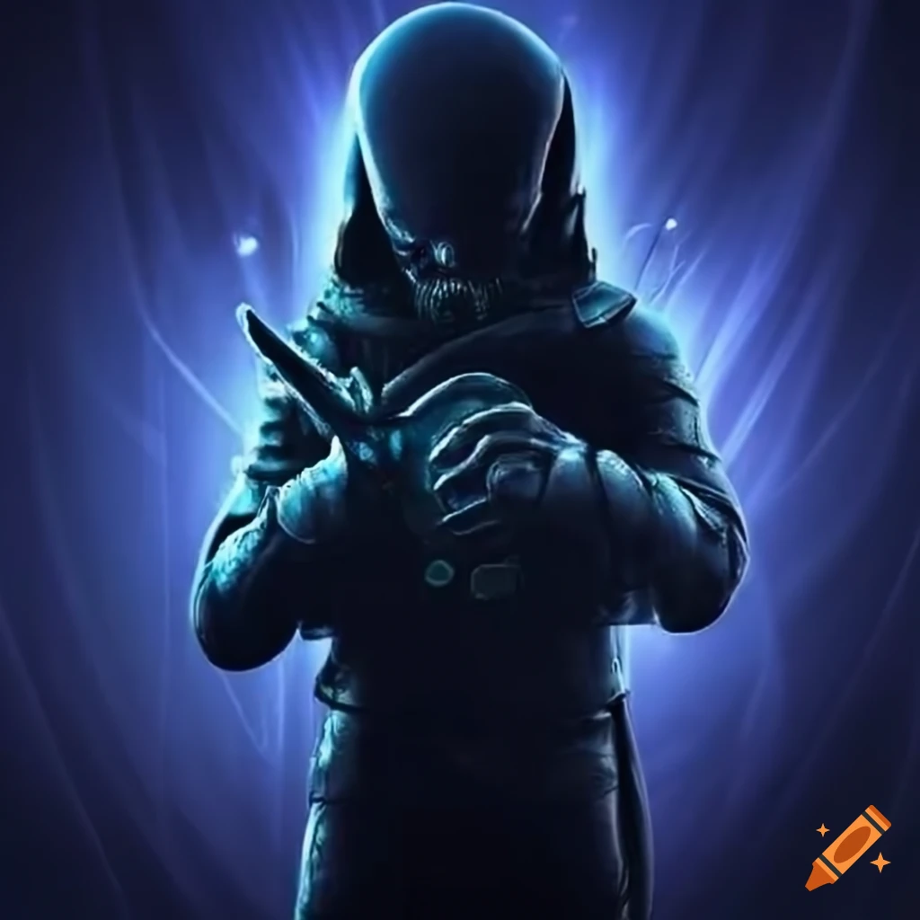 Concept art of alien technology on Craiyon