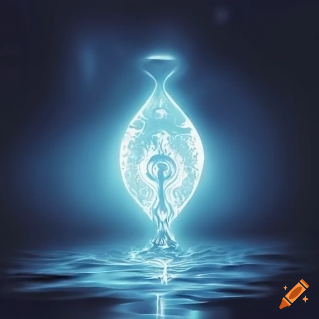 White magic symbols on Craiyon