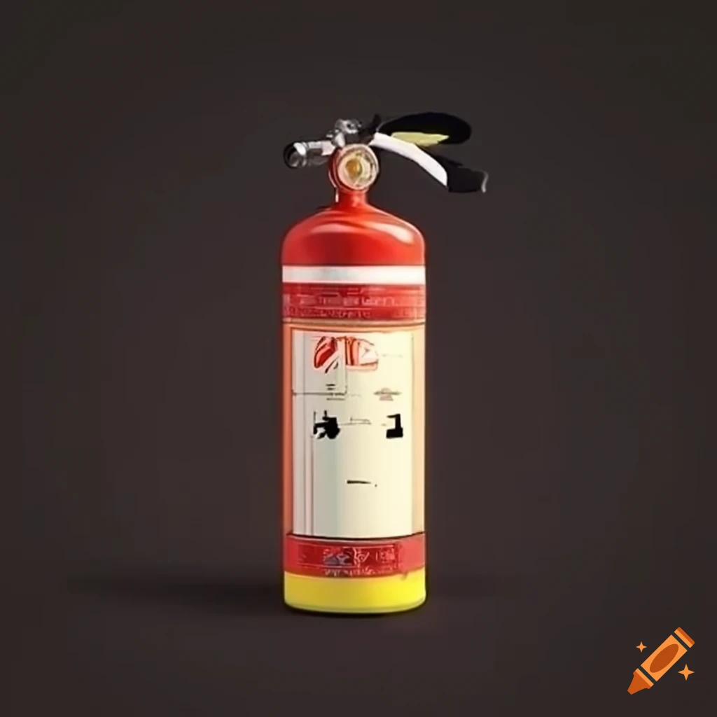 Fire extinguisher inspired by studio ghibli