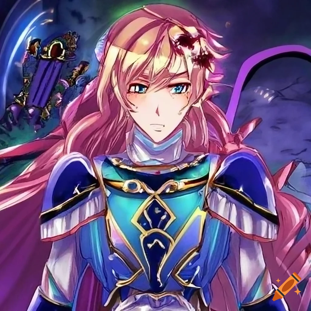 Image of a fantasy character on Craiyon