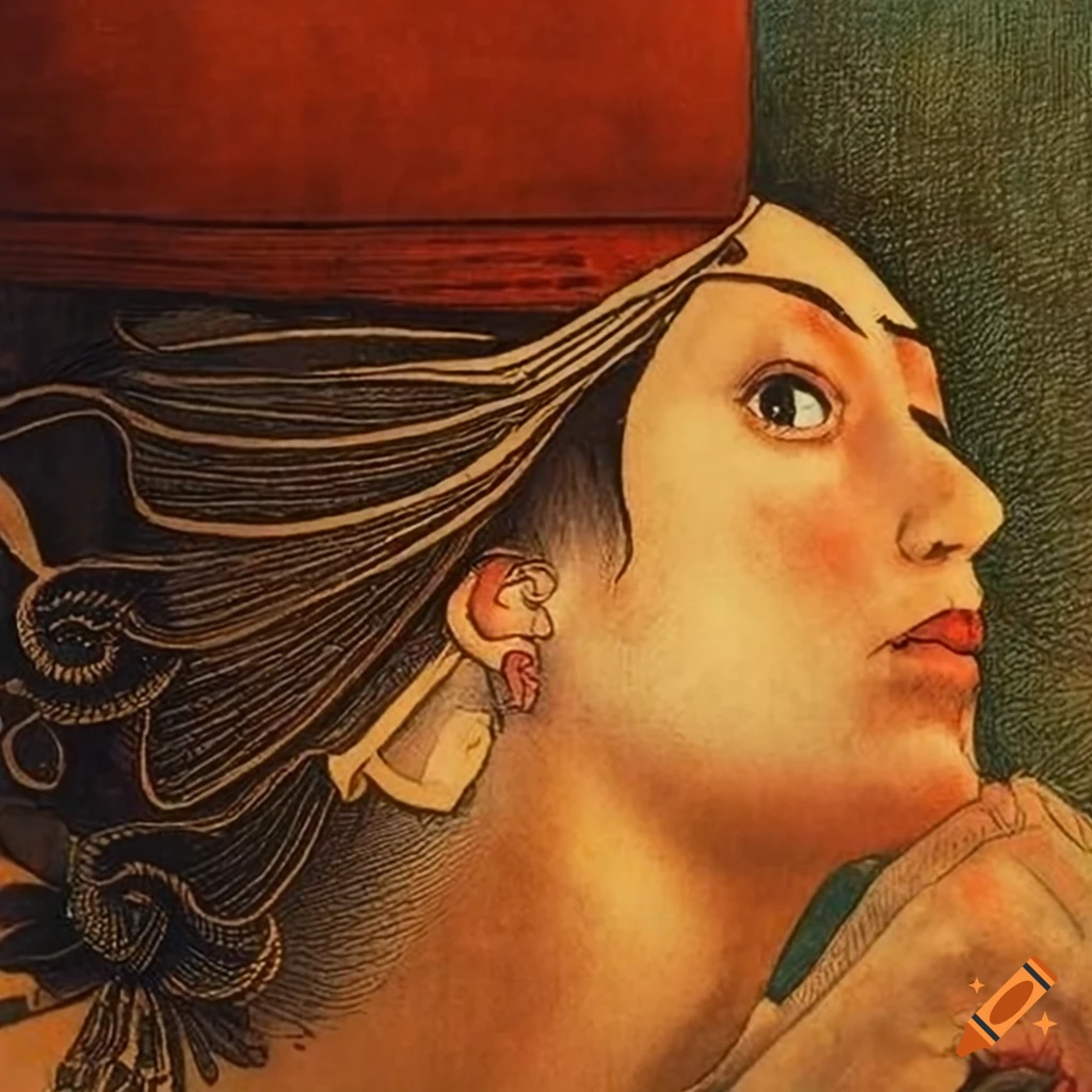 8K high resolution lithograph combining Rockwell, Dulac, and Carrington ...