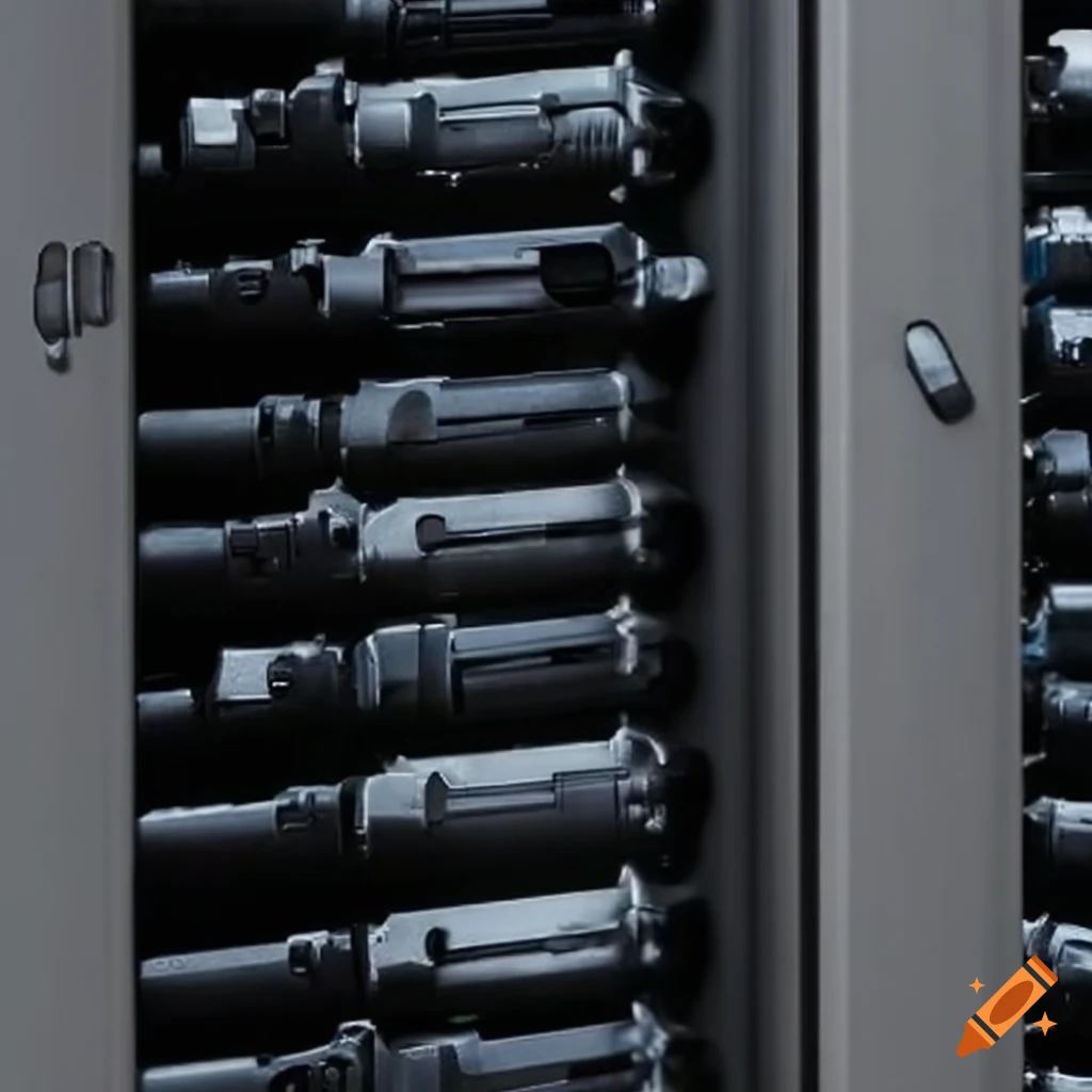 Image of specialized gun servers on Craiyon