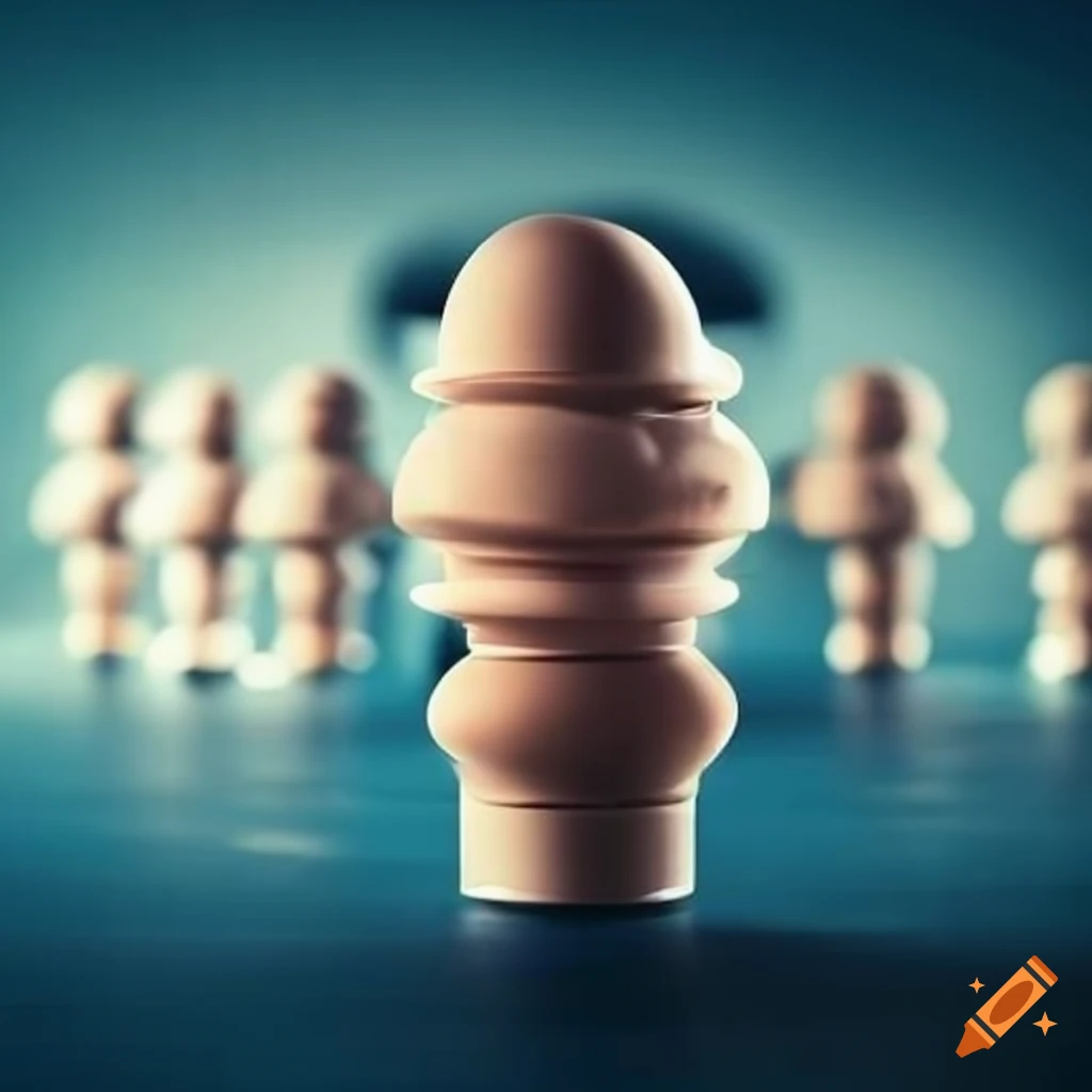 Chess pawn with angel wings on Craiyon