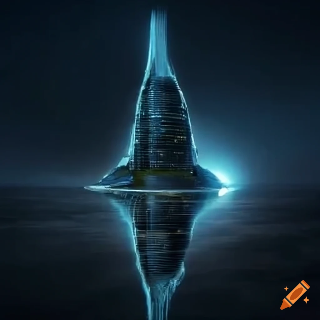 Futuristic business tower by vladimir tatlin on Craiyon