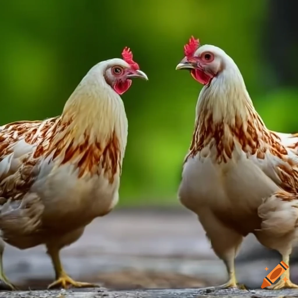 Bizarre image of a chicken with multiple legs on Craiyon