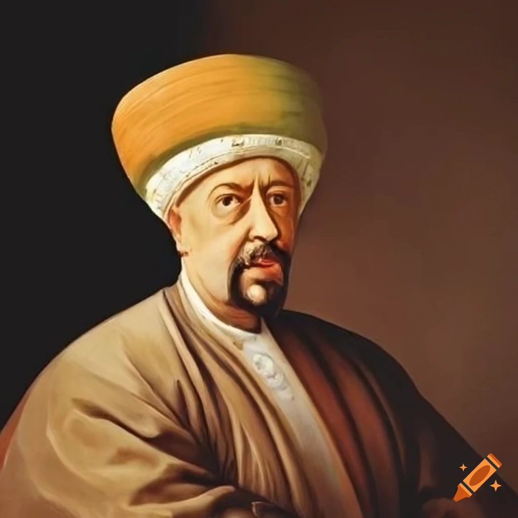 Historical depiction of muhammad bin tughluq at war on Craiyon