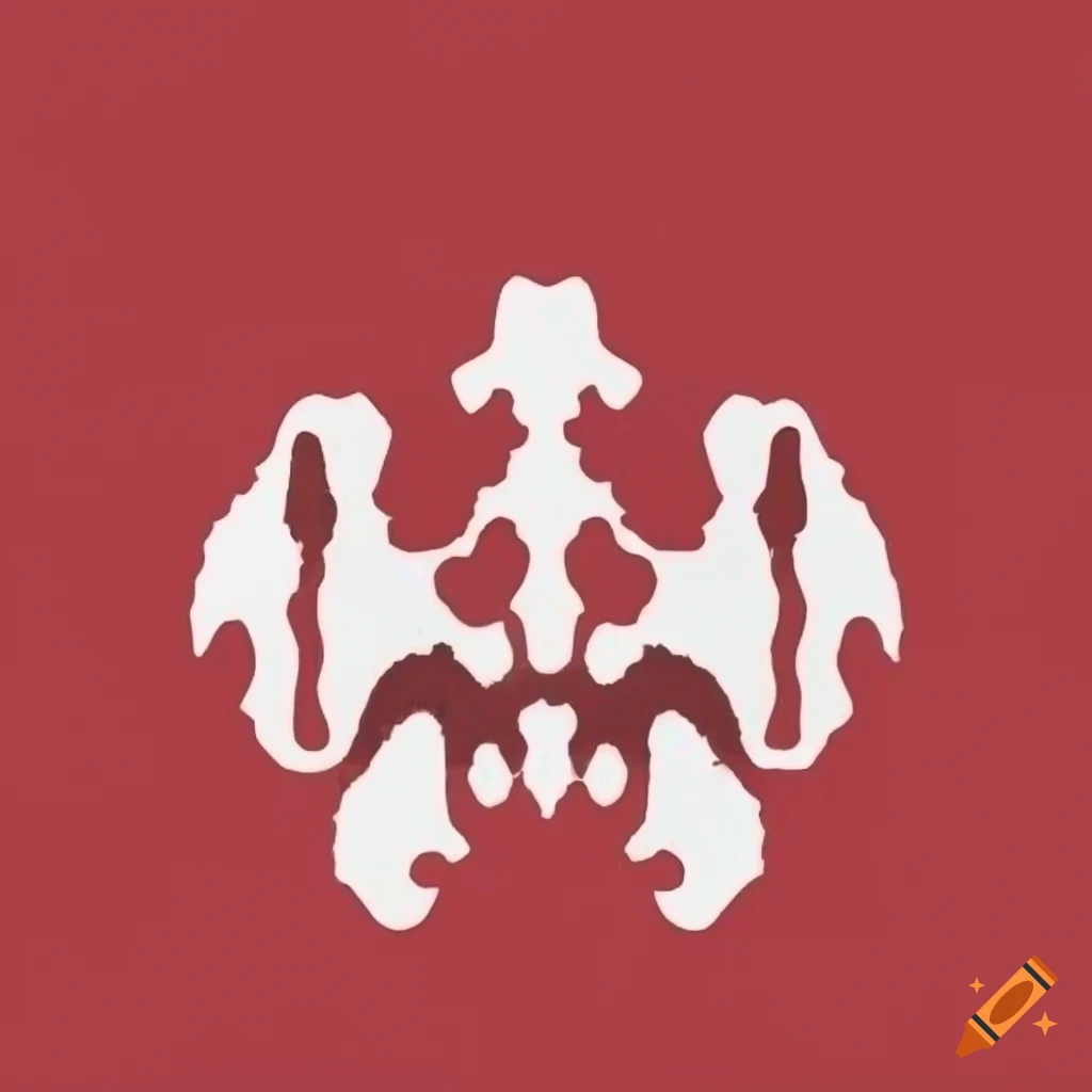 Simplistic logo design of an ink blot