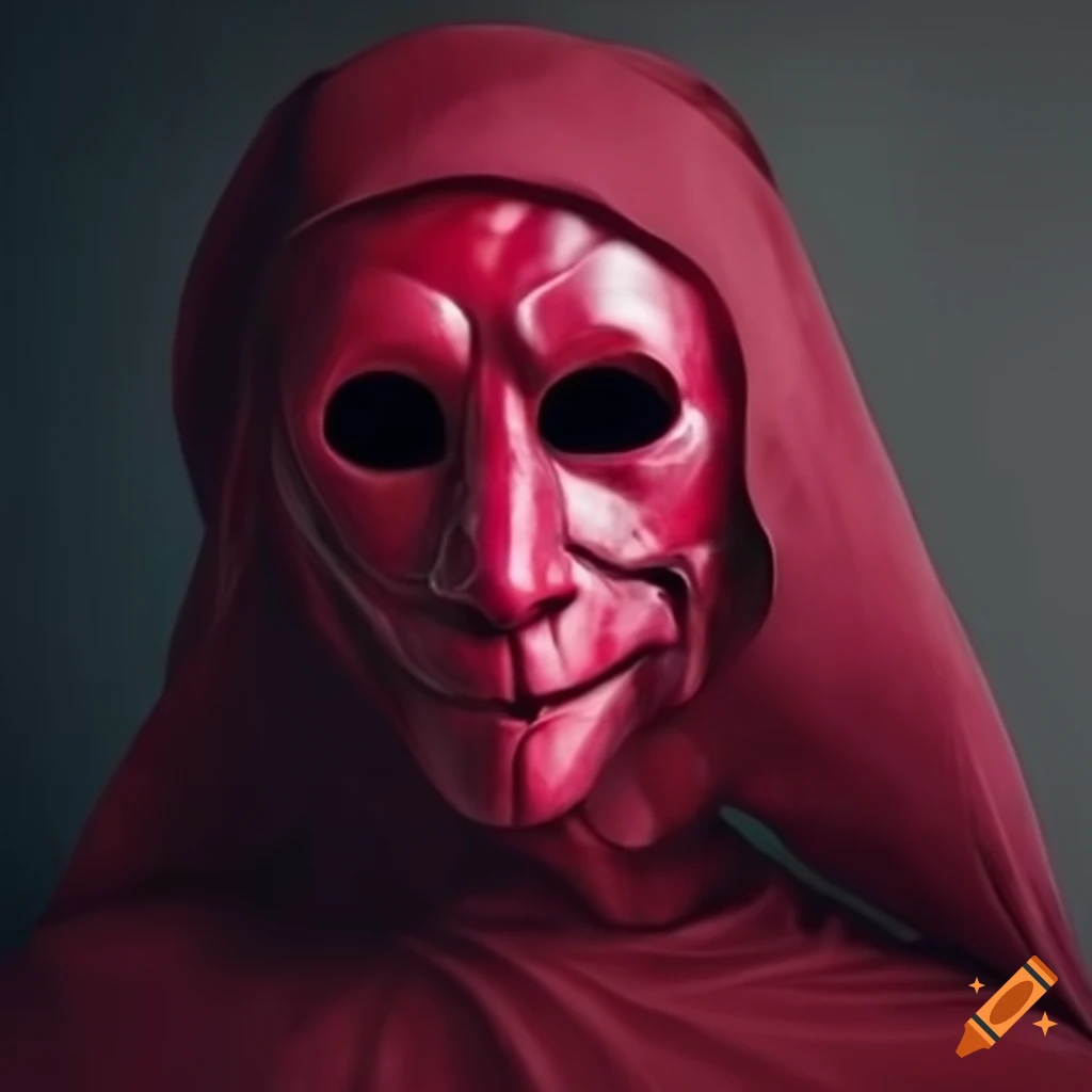 Mysterious mask inspired by commedia del arte on Craiyon