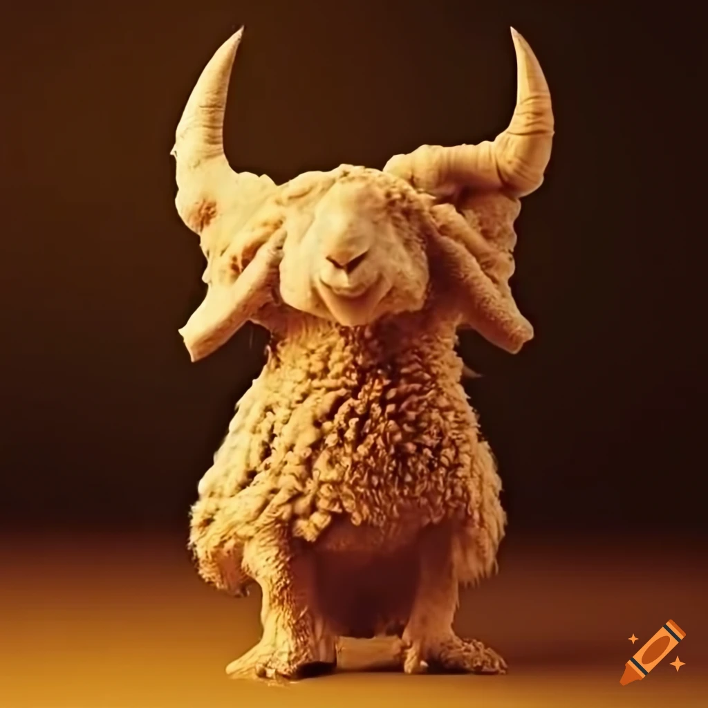 Image of a japanese sand sheep demon