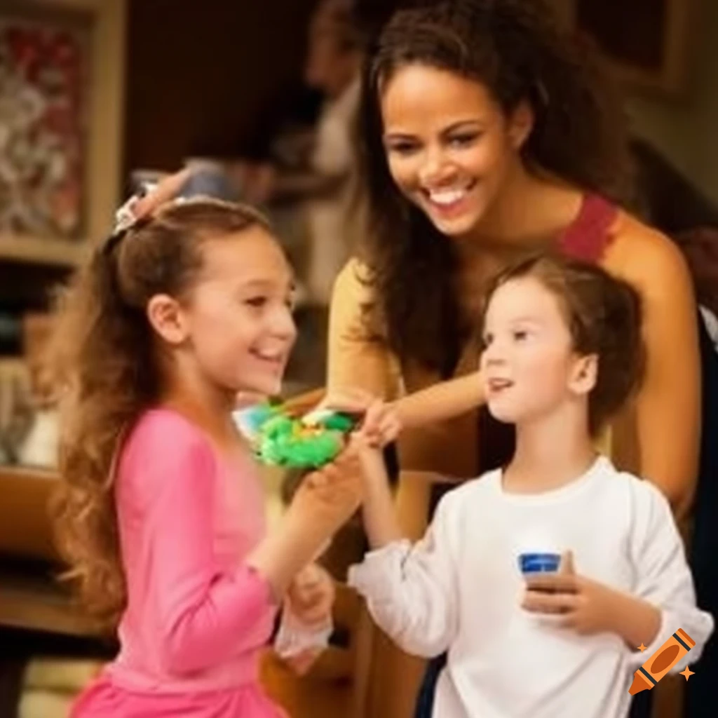 Illustration of kid-friendly server recognition on Craiyon