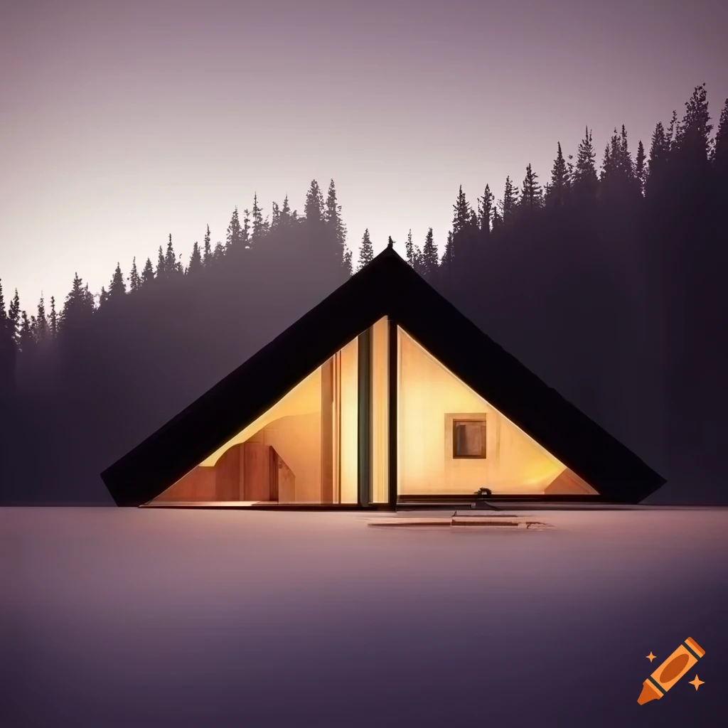 Minimalist cabin architecture portfolio