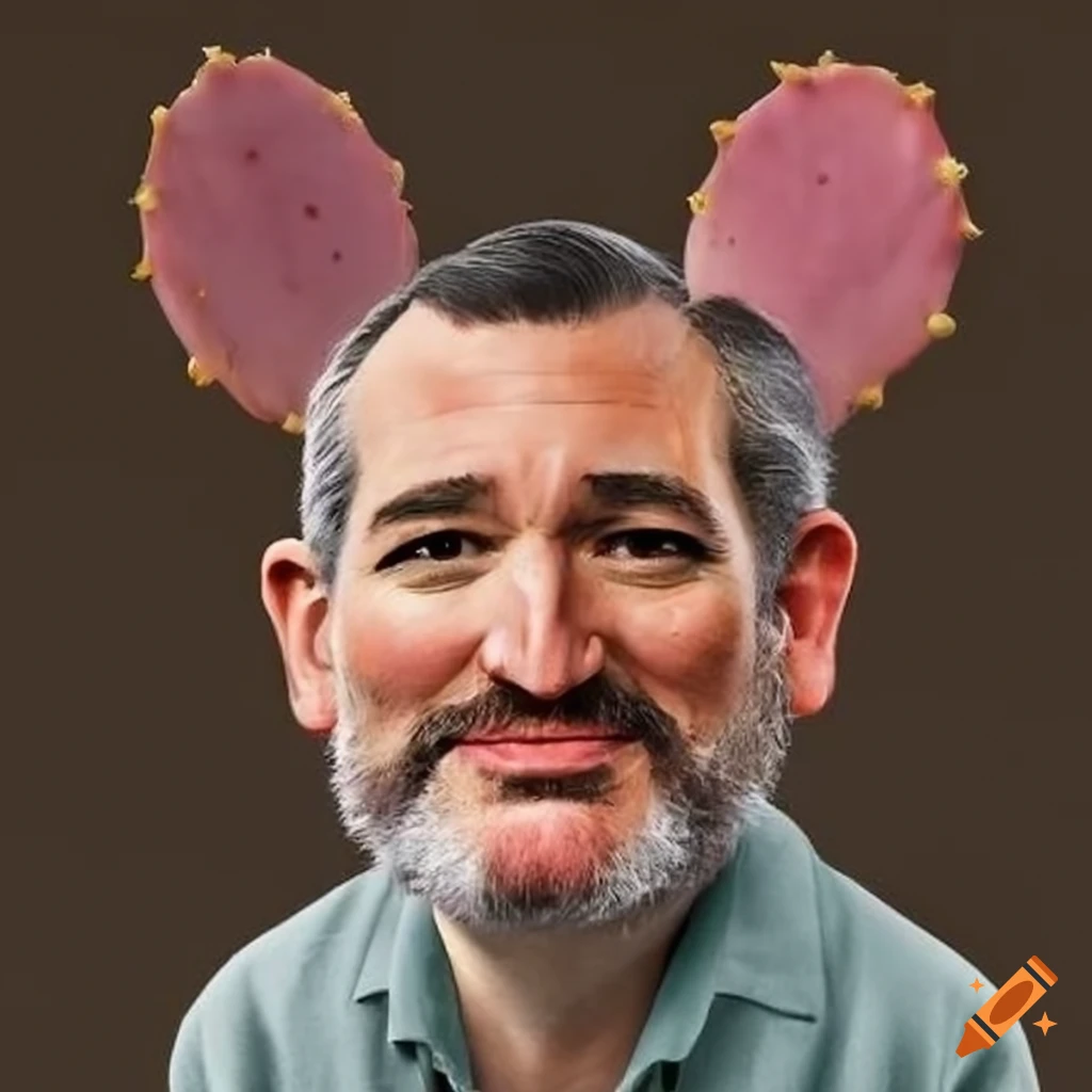 Ted cruz with hands over ears meme on Craiyon