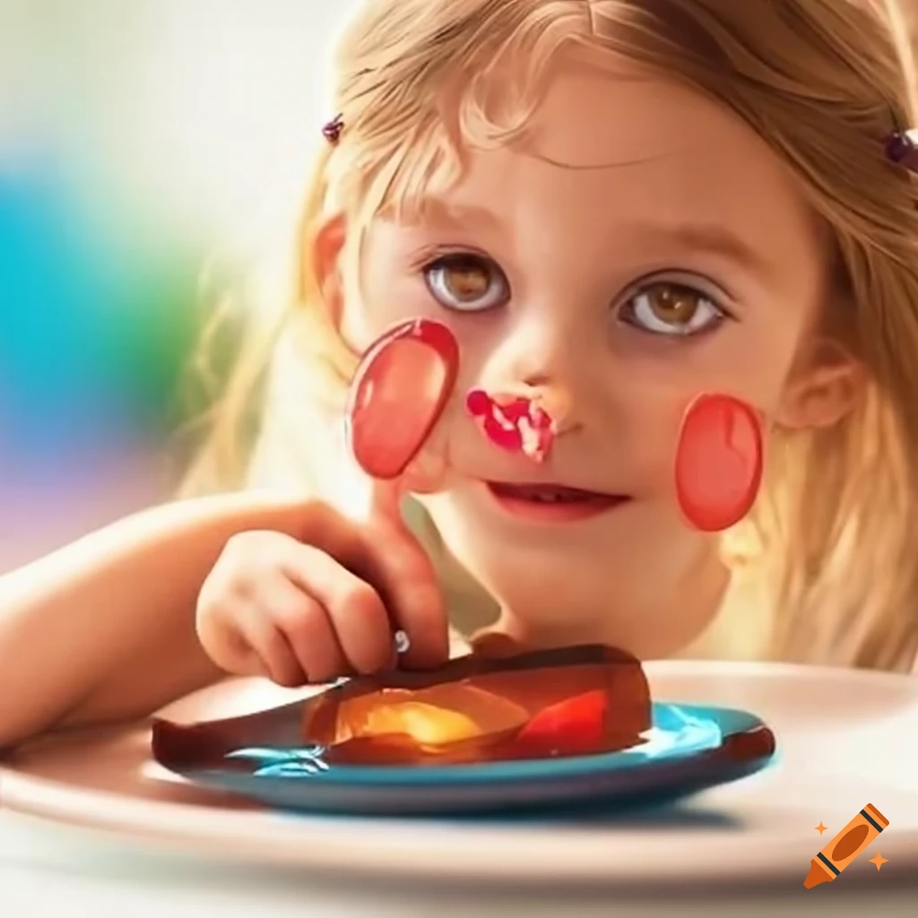 Illustration of a kid-friendly server