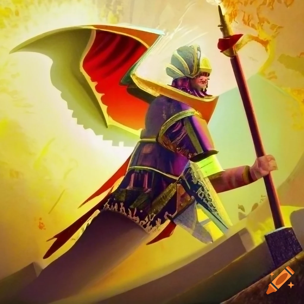 Artistic depiction representing death and progression