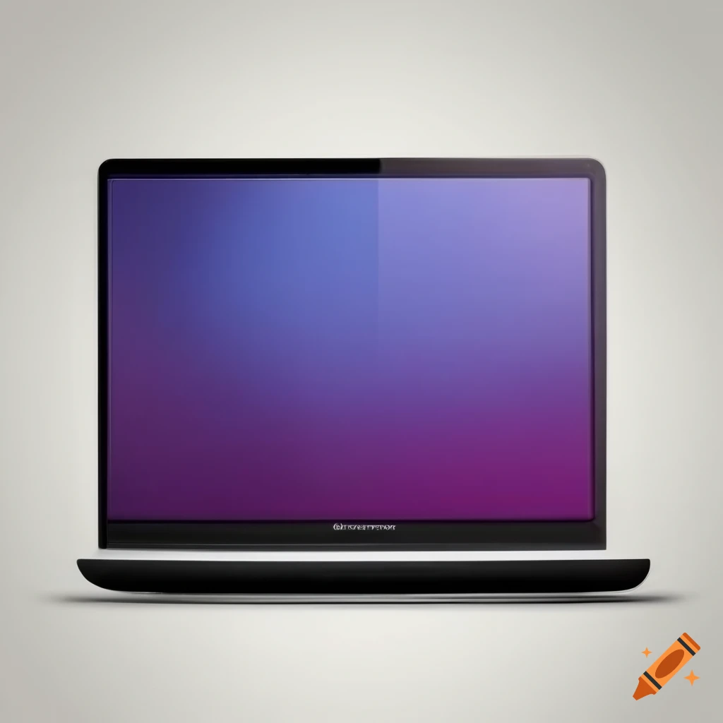 Front view of a notebook on Craiyon