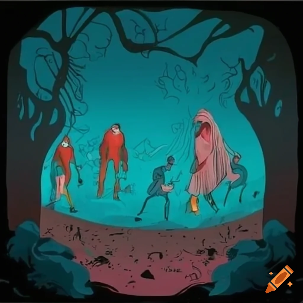 Compelling Narrative Adventure Game On Craiyon