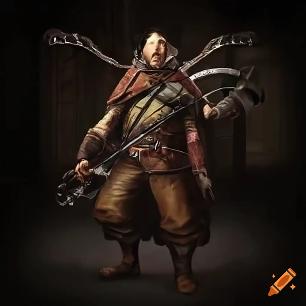 Crossbow master on Craiyon