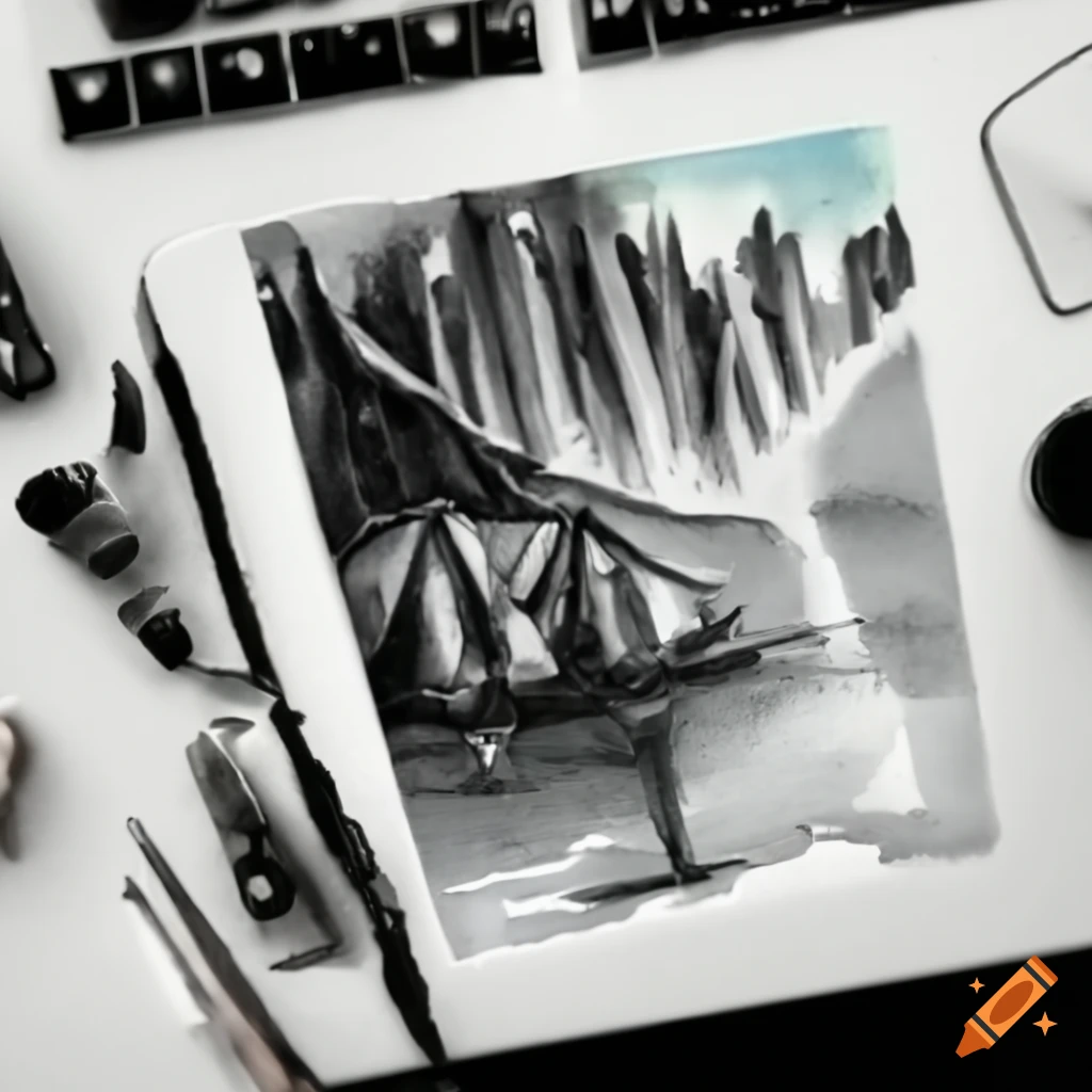 A computer gaming setup