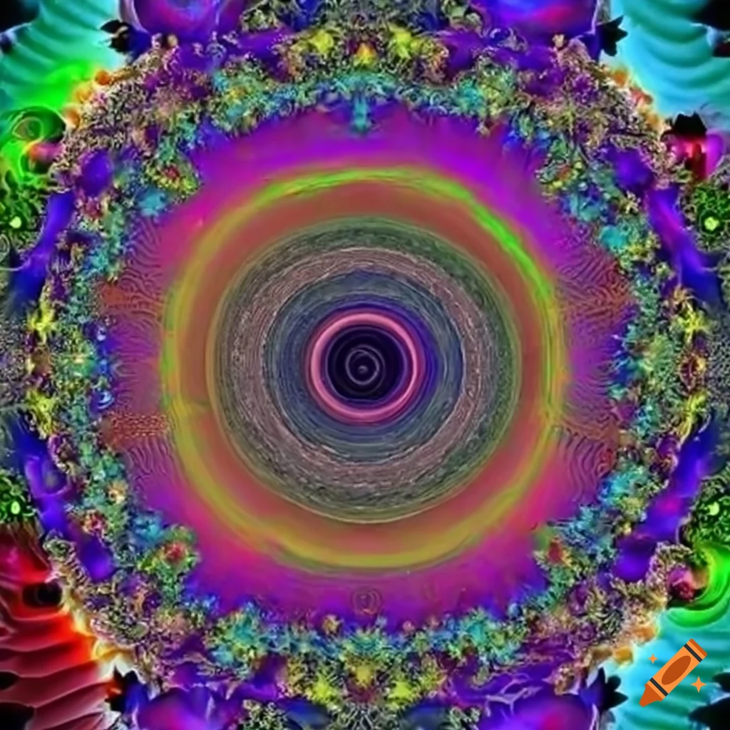 Universo fractal with vibrant colors