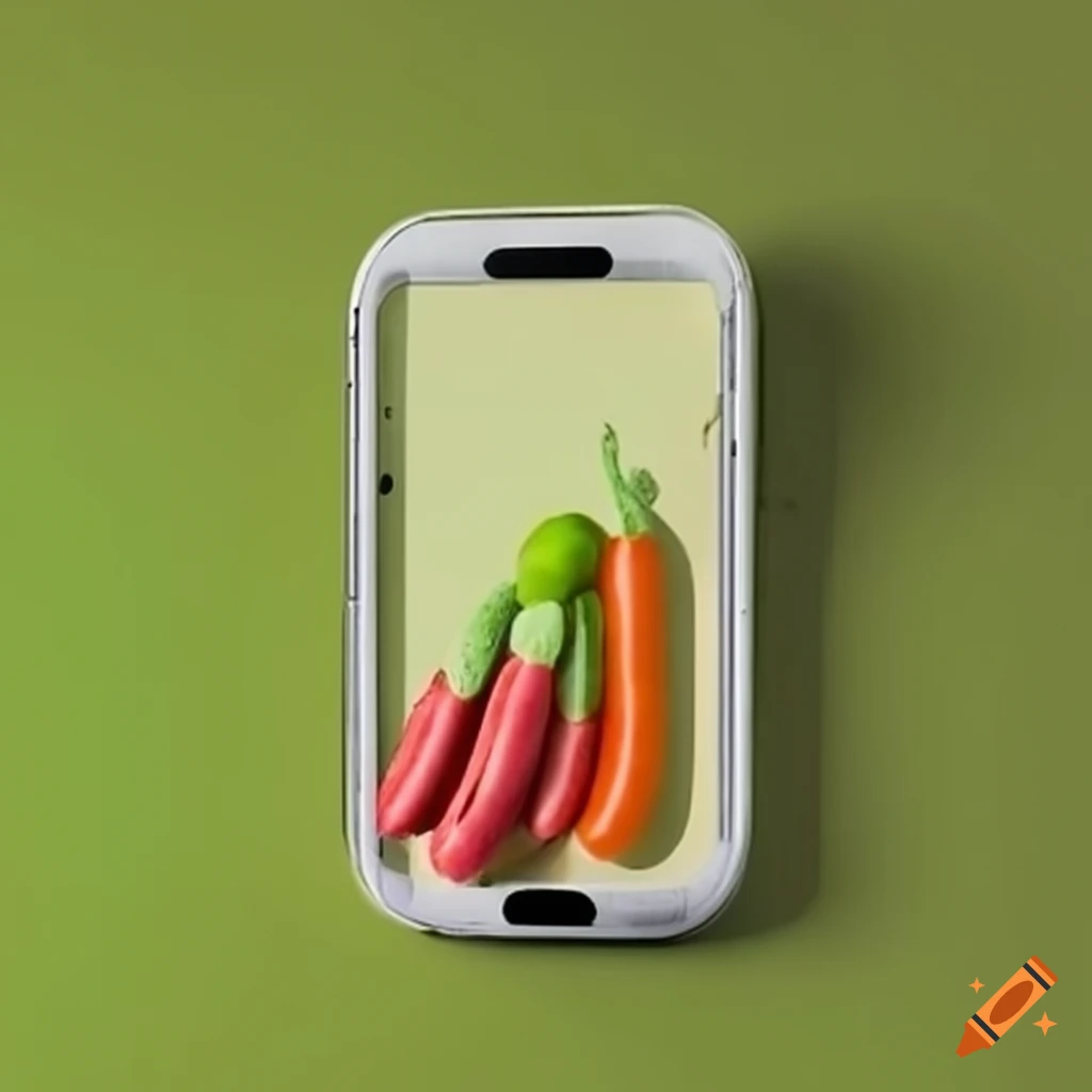 Watermelon phone on Craiyon