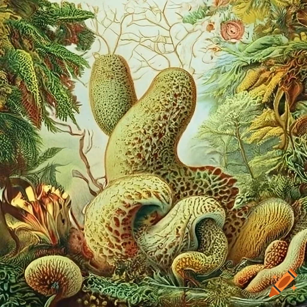 Organic machine art with sci-fi elements by yoshitaka amano on Craiyon