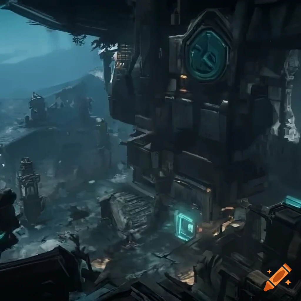 Detailed isometric video game kit with elements from various games on ...