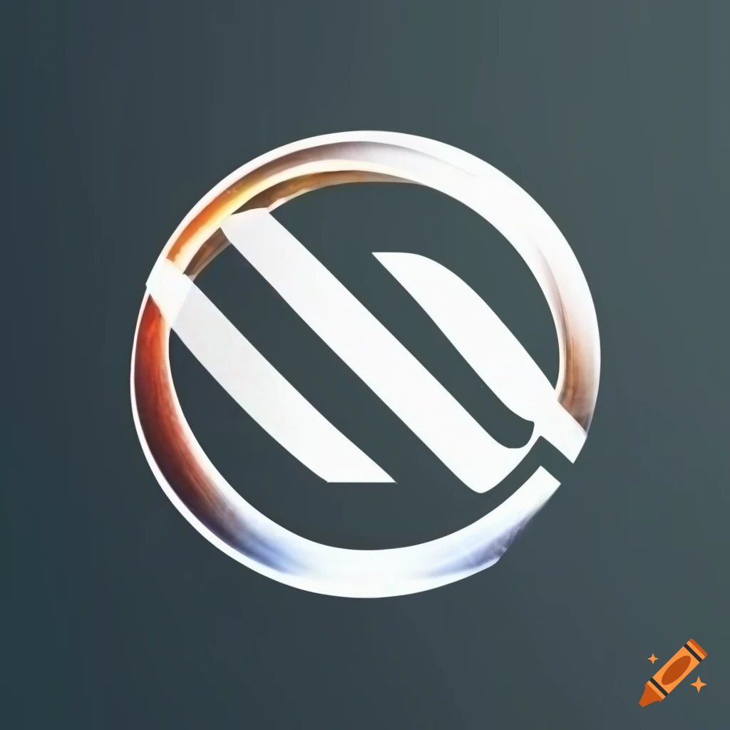 Minimal football team logo in golden and black colors on Craiyon