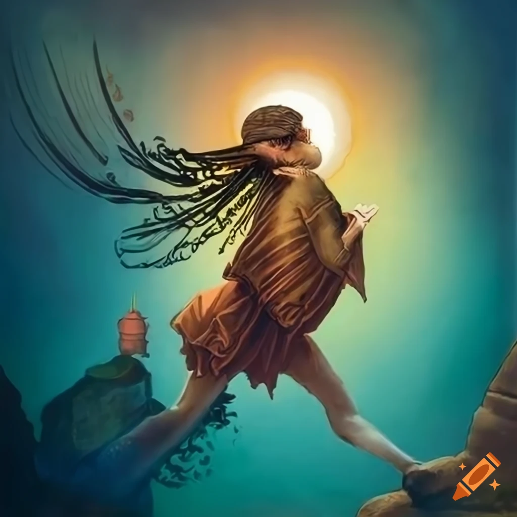 Color artwork inspired by albrecht durer, leonora carrington, diego ...