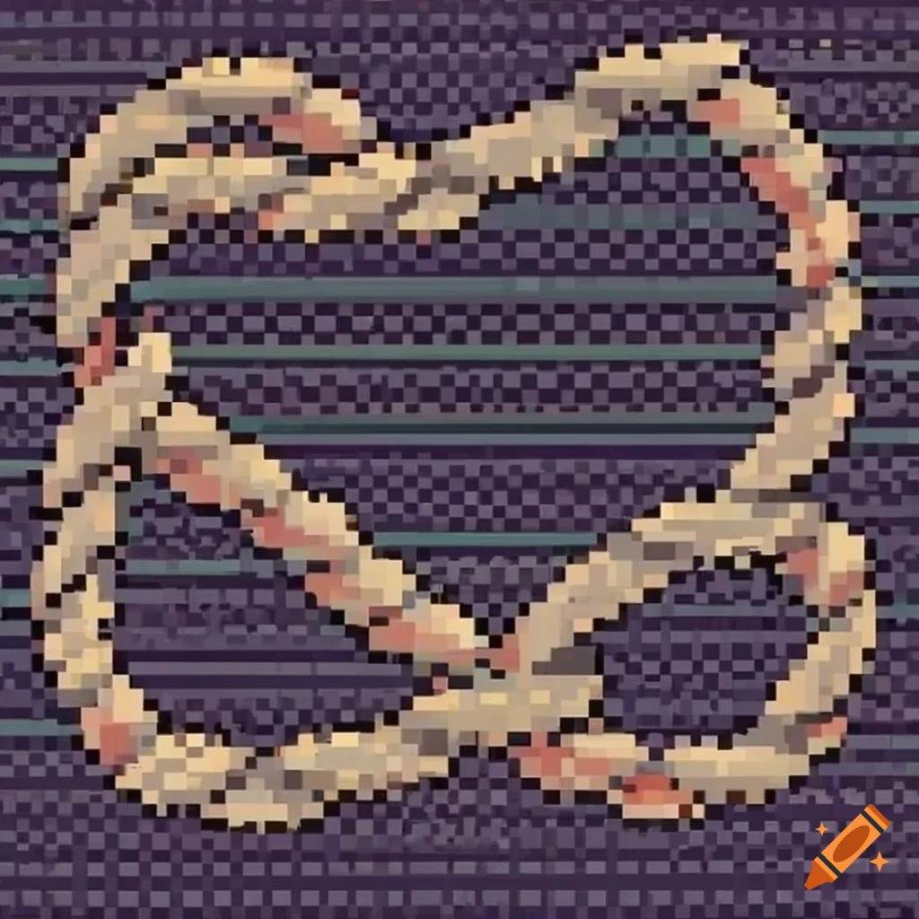 Pixel art roll of tape on Craiyon